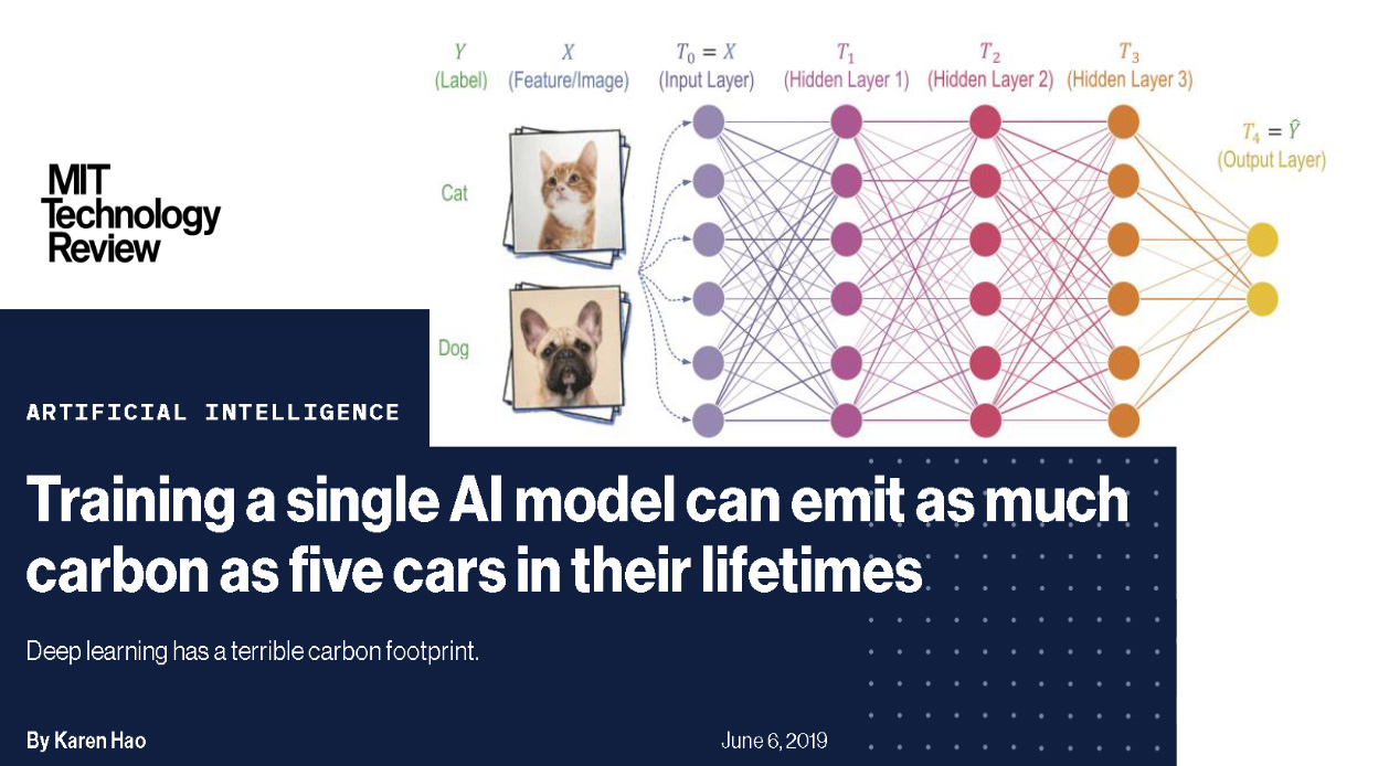 AI Training Consumes Massive Energy